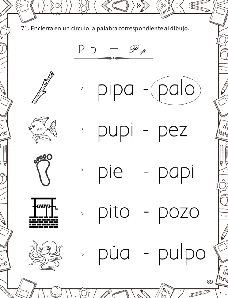 Lectura Inicial | Aprendiendo a Leer